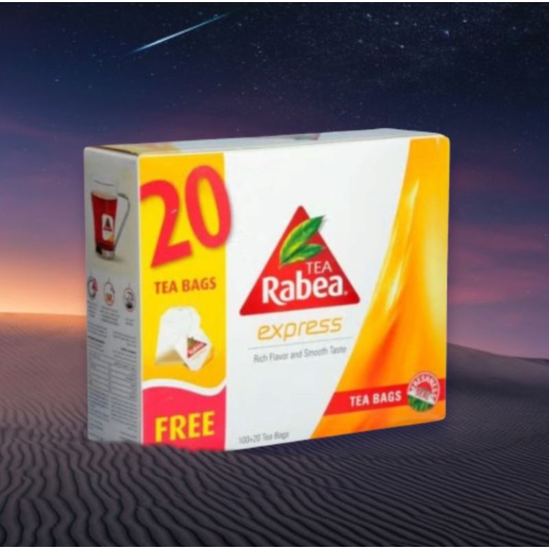 Rabea Tea Curled Black Tea 100 Bags 200g | Shopee Malaysia