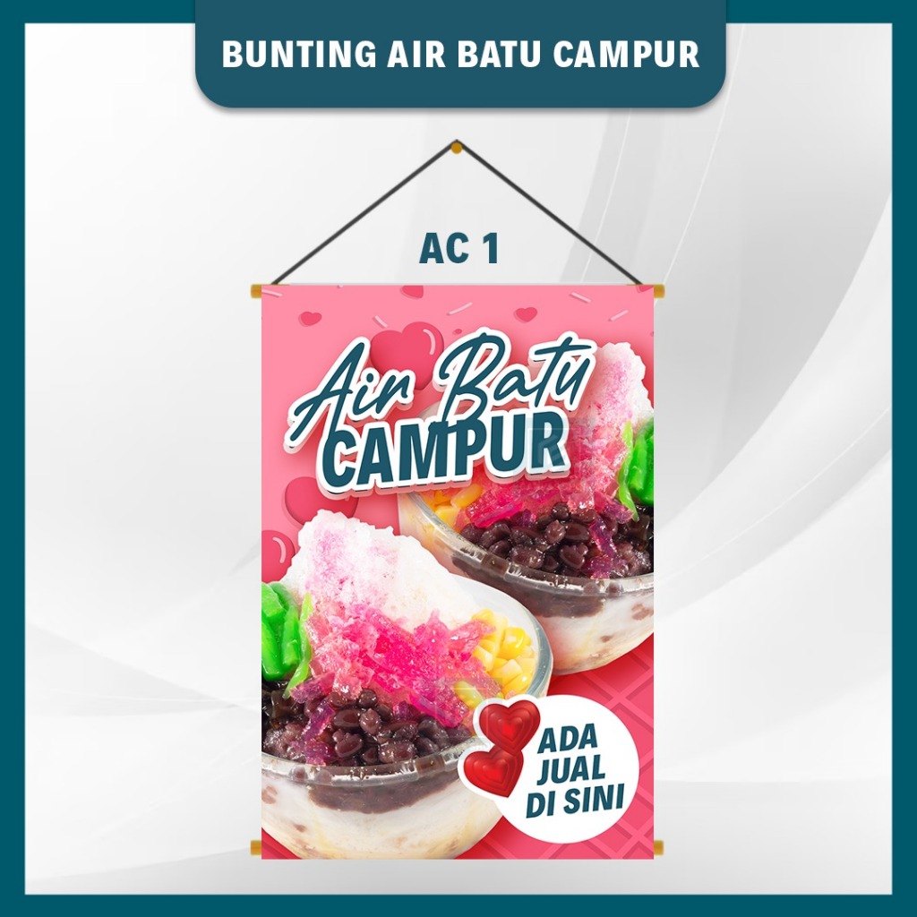 BUNTING AIR BATU CAMPUR | BUNTING ABC | Shopee Malaysia