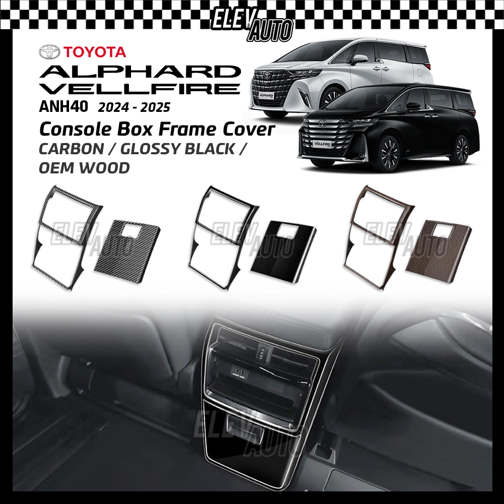 Toyota Alphard Vellfire ANH40 Center Console Box Frame Trim Drawer ...