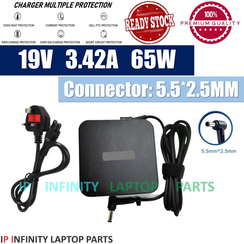 ASUS 5.5*2.5mm ADP-65GD B PA-1650-78 X455L A455L X454L X455L A450C ...