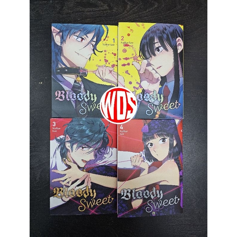 Manga : Bloody Sweet volume 1-4 (End) (English Version) | Shopee Malaysia