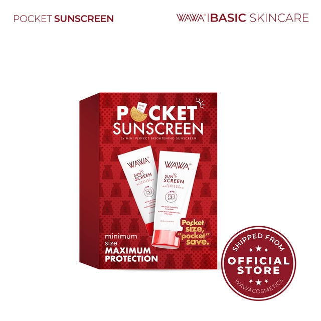 WAWA Pocket Mini Sunscreen (10ml x 2pc) | Shopee Malaysia