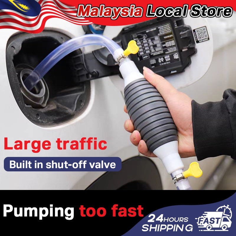 Manual Gasoline Oil Pump Truck Car Motorcycle Fuel Tank Pumping Pipe ...