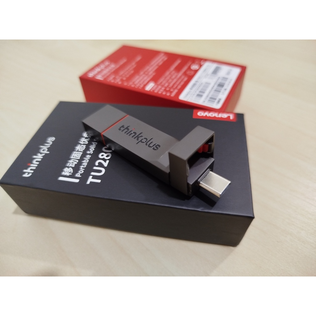 (USED) Lenovo Thinkplus TU280PRO Pendrive 1TB Dual USB (Type-A,C ...