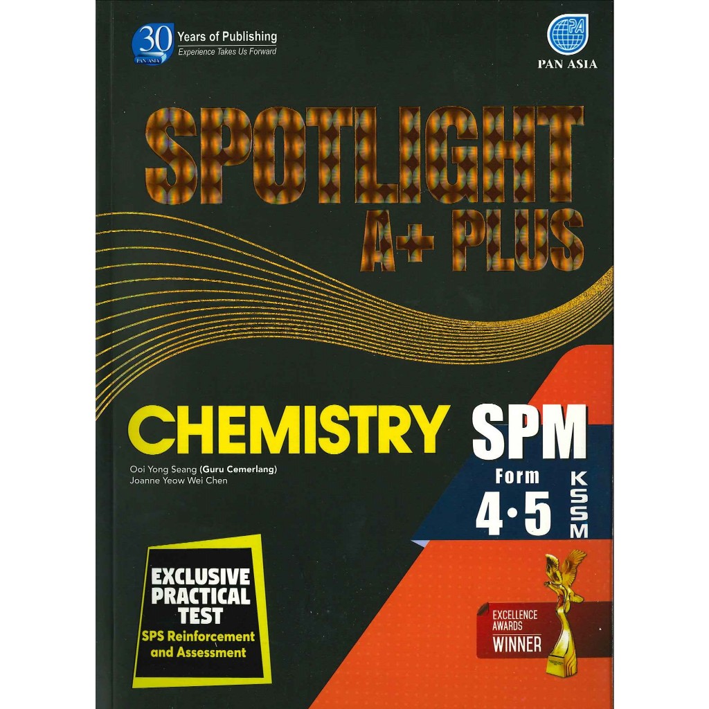 SPOTLIGHT A+ PLUS SPM FORM 4.5 KSSM - CHEMISTRY | Shopee Malaysia
