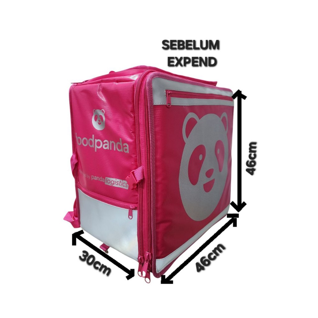 Expandable Food Delivery Bag Thermal Insulated Delivery Bag | Shopee ...