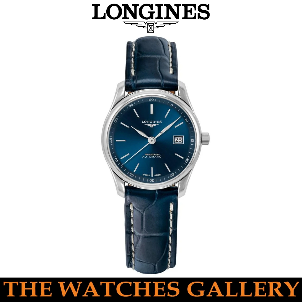 Longines Master Automatic Blue Dial Ladies Watch (29 MM) L22574920 ...