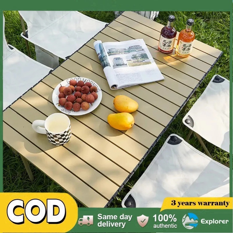 Foldable Camping Table Portable Folding Meja Outdoor garden Picnic ...