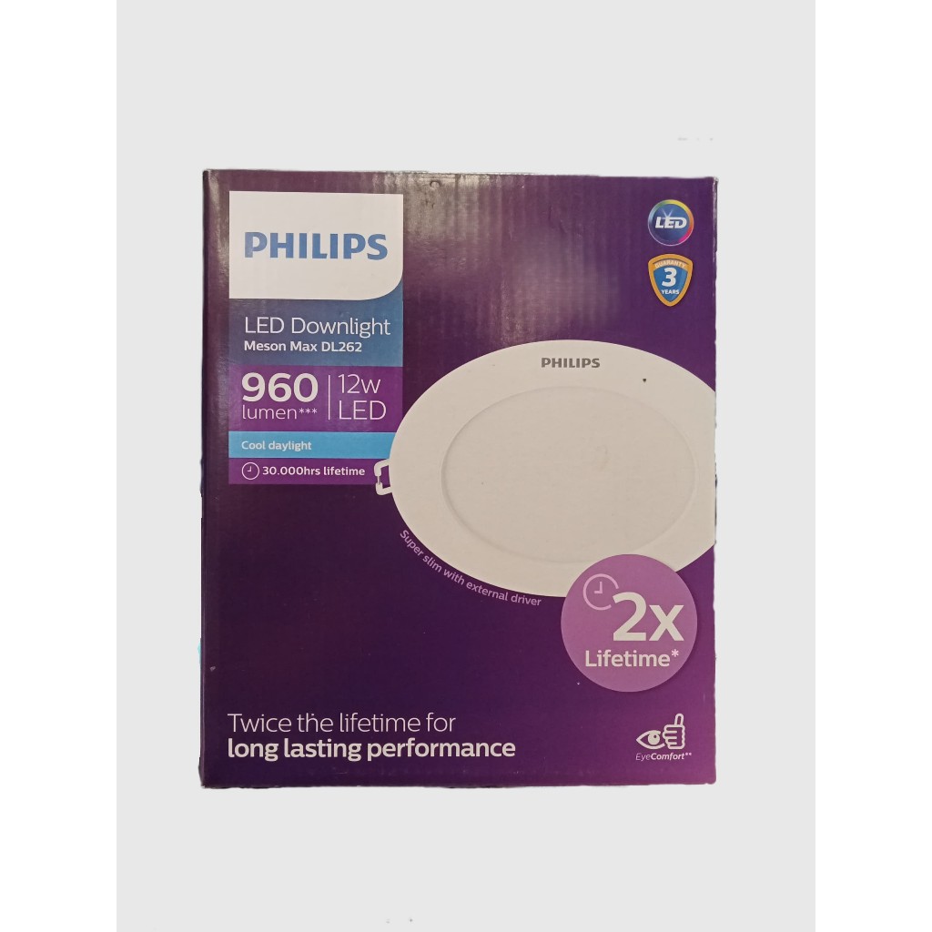 PHILIPS DL262 ( 12W LED DOWN LIGHT MESON MAX 960lm ) | Shopee Malaysia