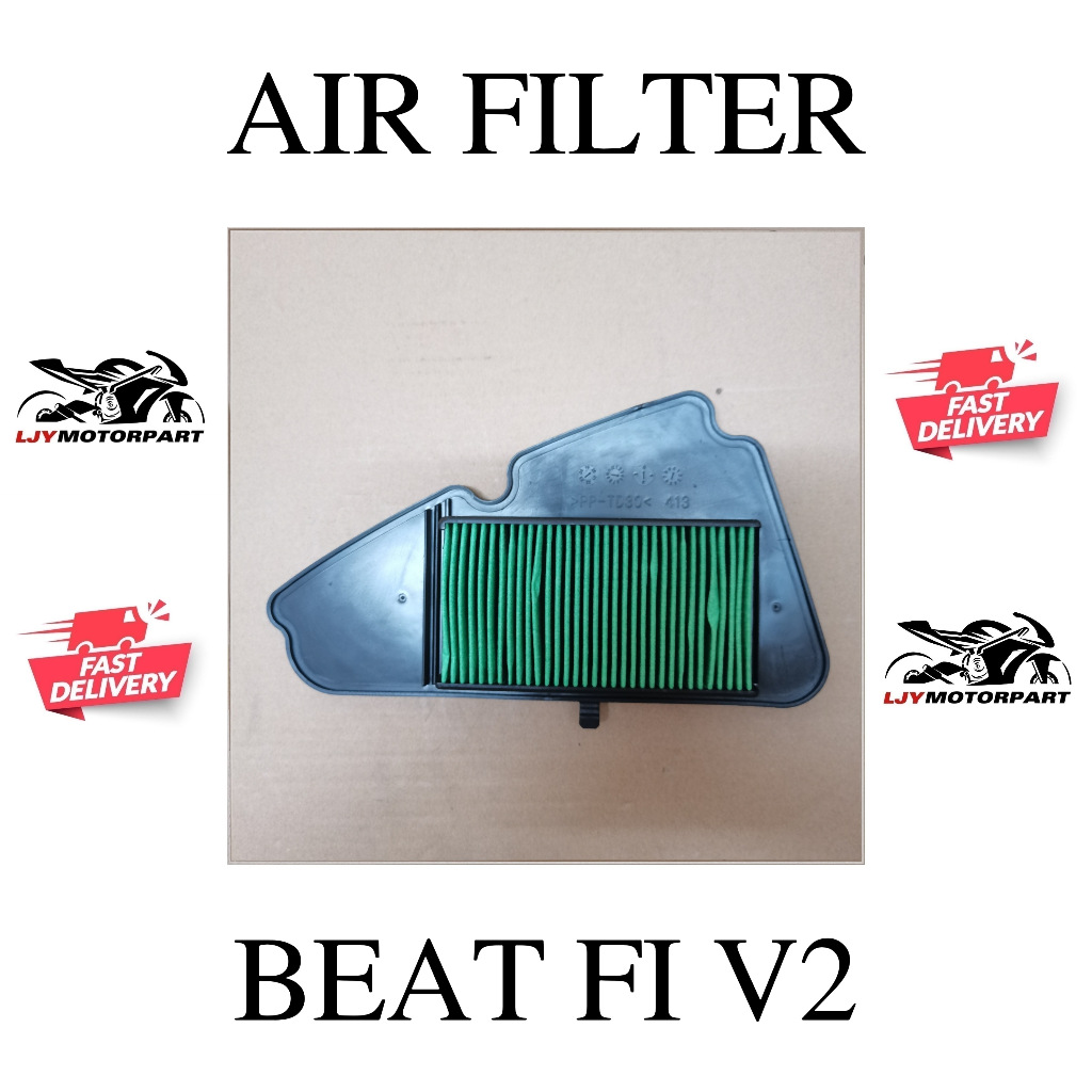 HONDA BEAT FI V2 AIR FILTER AIR CLEANER | Shopee Malaysia