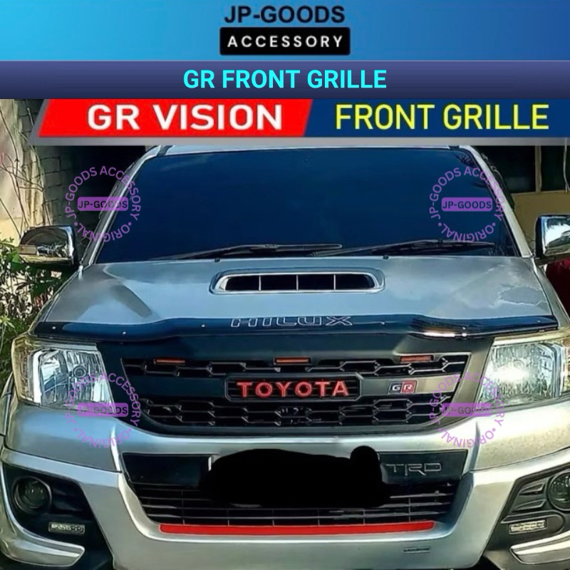 Toyota Hilux Champ Vigo 2012 - 2015 Front Grill Yellow LED KUN26 front ...