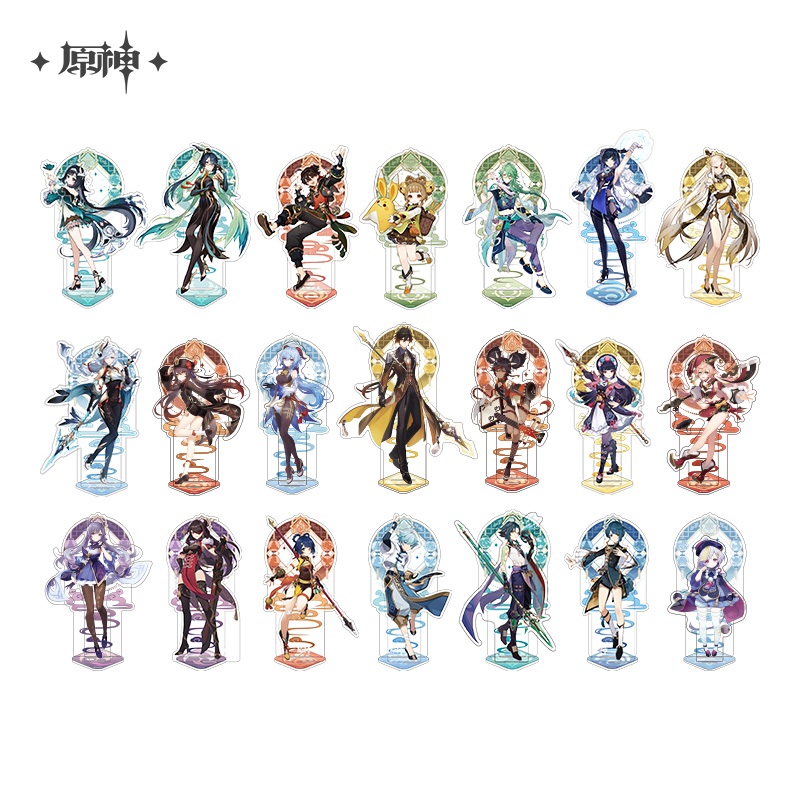 【Genshin Impact】 Liyue - Acrylic Stand Splash Art Standee Lanyan Yelan ...
