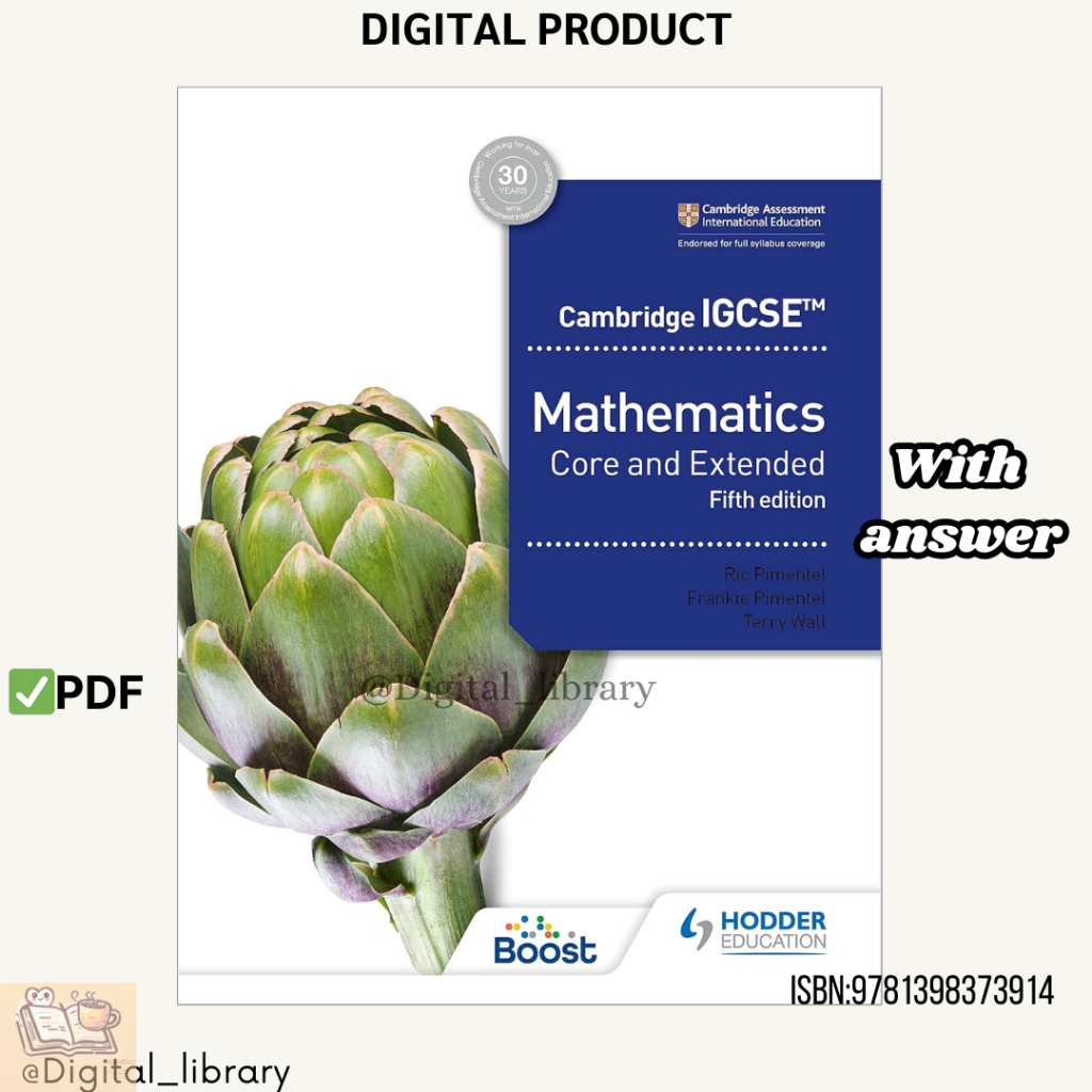 Cambridge IGCSE Core and Extended Mathematics Fifth edition (Student ...