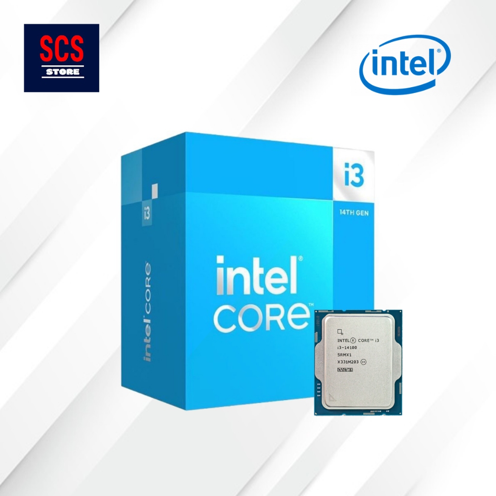 Intel® Core™ i3-14100 Processor + GIGABYTE H610M H V3 LGA1700 MOTHERBOARD | Shopee Malaysia