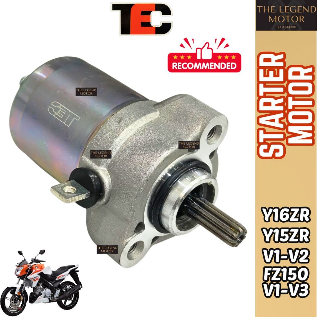 FZ150 Y15ZR Y15 FZ 150 STARTER MOTOR ASSY STATER MOTO ELECTRIC START ...
