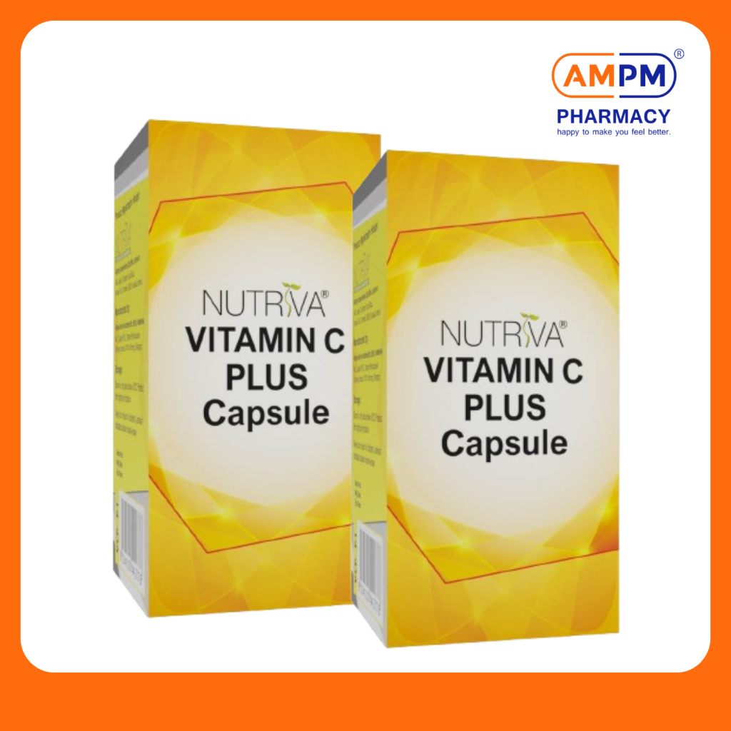 NUTRIVA Vitamin C Plus Capsule (60's x 2) | Shopee Malaysia