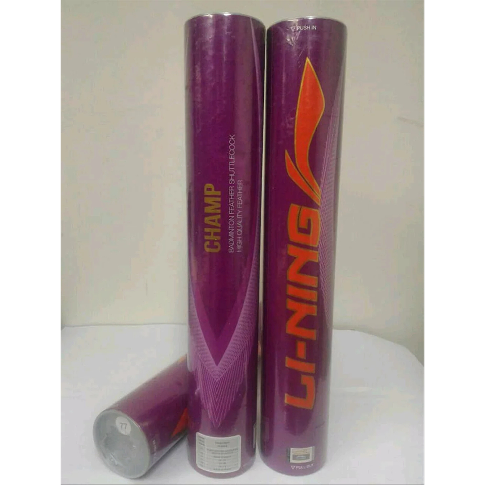 Li-Ning Champ (Speed 77) Badminton Shuttlecock Original 100% | Shopee ...