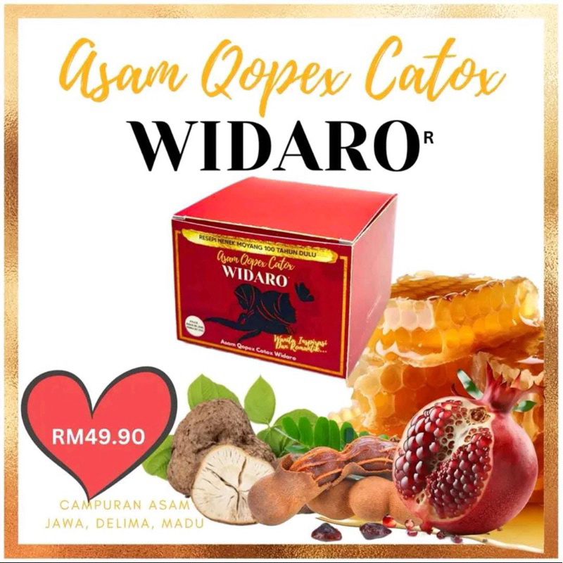 WIDARO JM ASAM QOPEX CATOX (Campuran Asam Jawa) | Shopee Malaysia