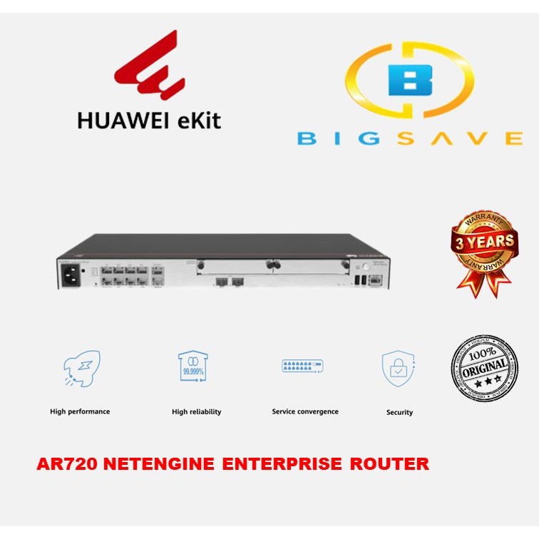 HUAWEI EKIT AR720 NETENGINE ENTERPRISE ROUTER | Shopee Malaysia