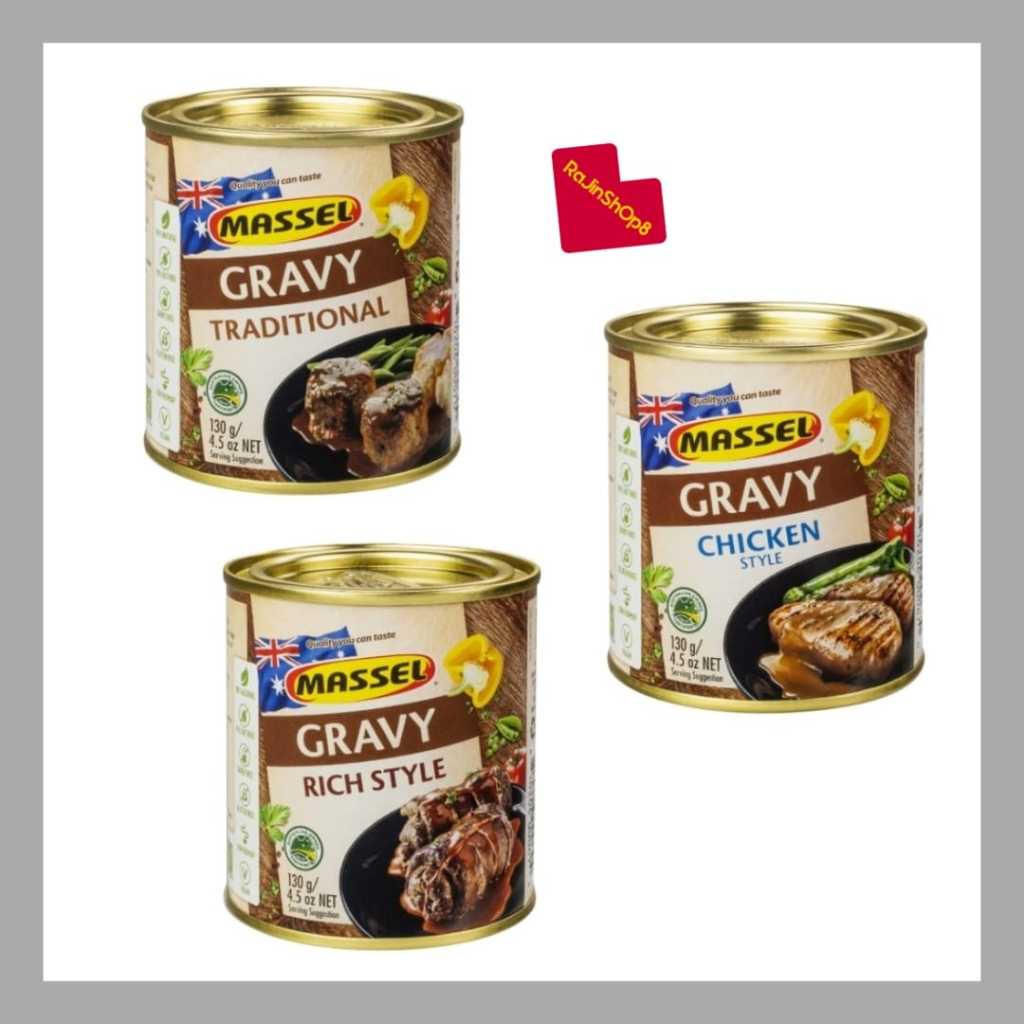 Massel Gravy Powder 130g – Chicken Style | Traditional | Rich Style ...