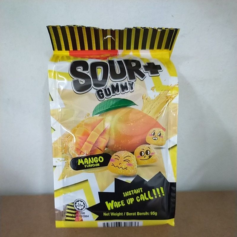 Lot 100 Sour Gummy Mango Flavour -95g | Shopee Malaysia