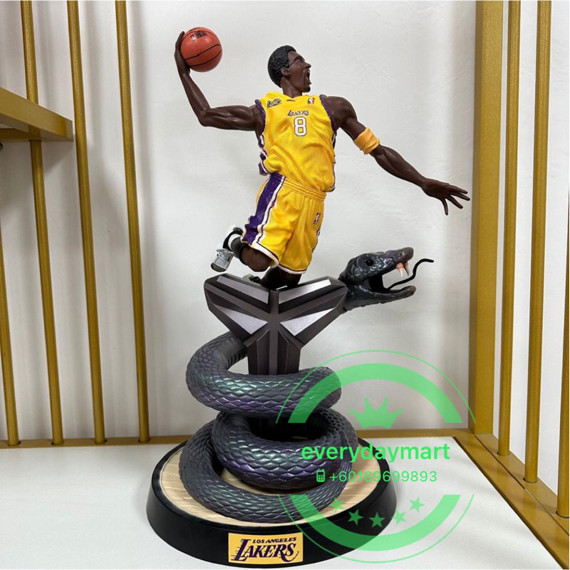 NBA💥KOBE BRYANT 42cm💥ACTION FIGURE TOYS STATUES🔥NBA 24号黑曼巴科比🔥手办模型 ...
