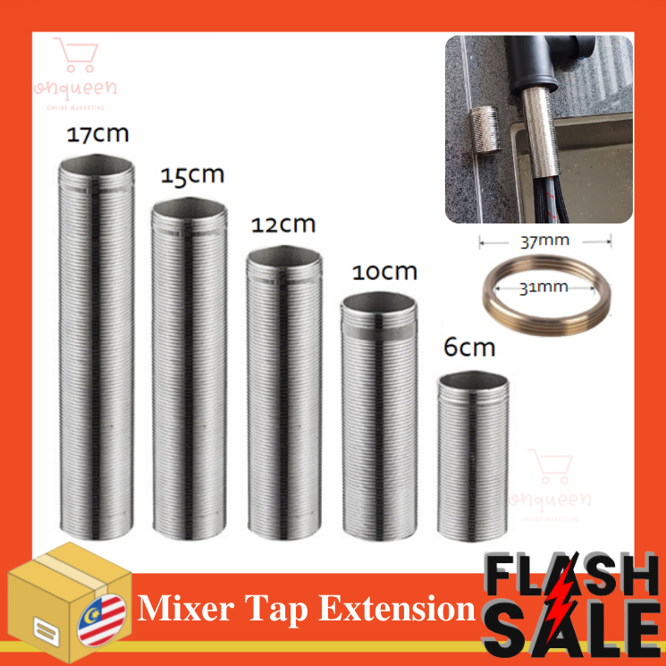 Faucet Extension Lengthen thread 32mm Extend Base Bottom Tools Mixer ...