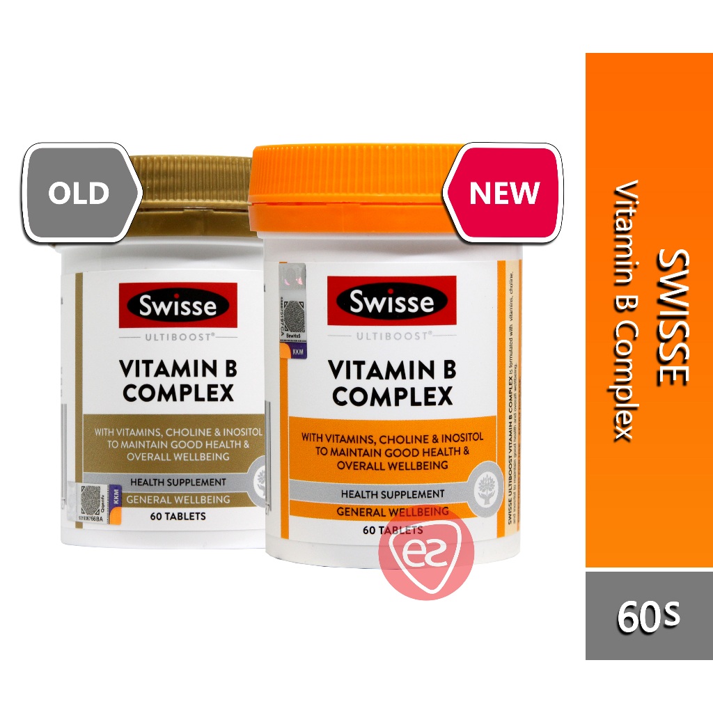 Swisse Ultiboost Vitamin B Complex Tablet 60s (MAL23036071NC) | Shopee Malaysia