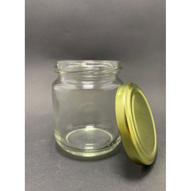 200/340ml [1 PC]Glass Jar Botol Madu Honey Sambal Rempah Kacang Balang Kaca Murah Doorgift ...