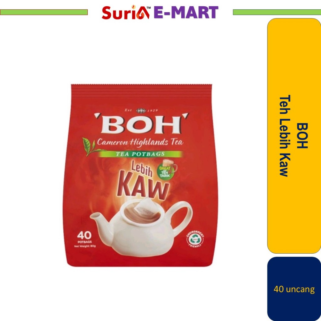 Boh Teh Uncang Lebih Kaw 40 Uncang | Shopee Malaysia