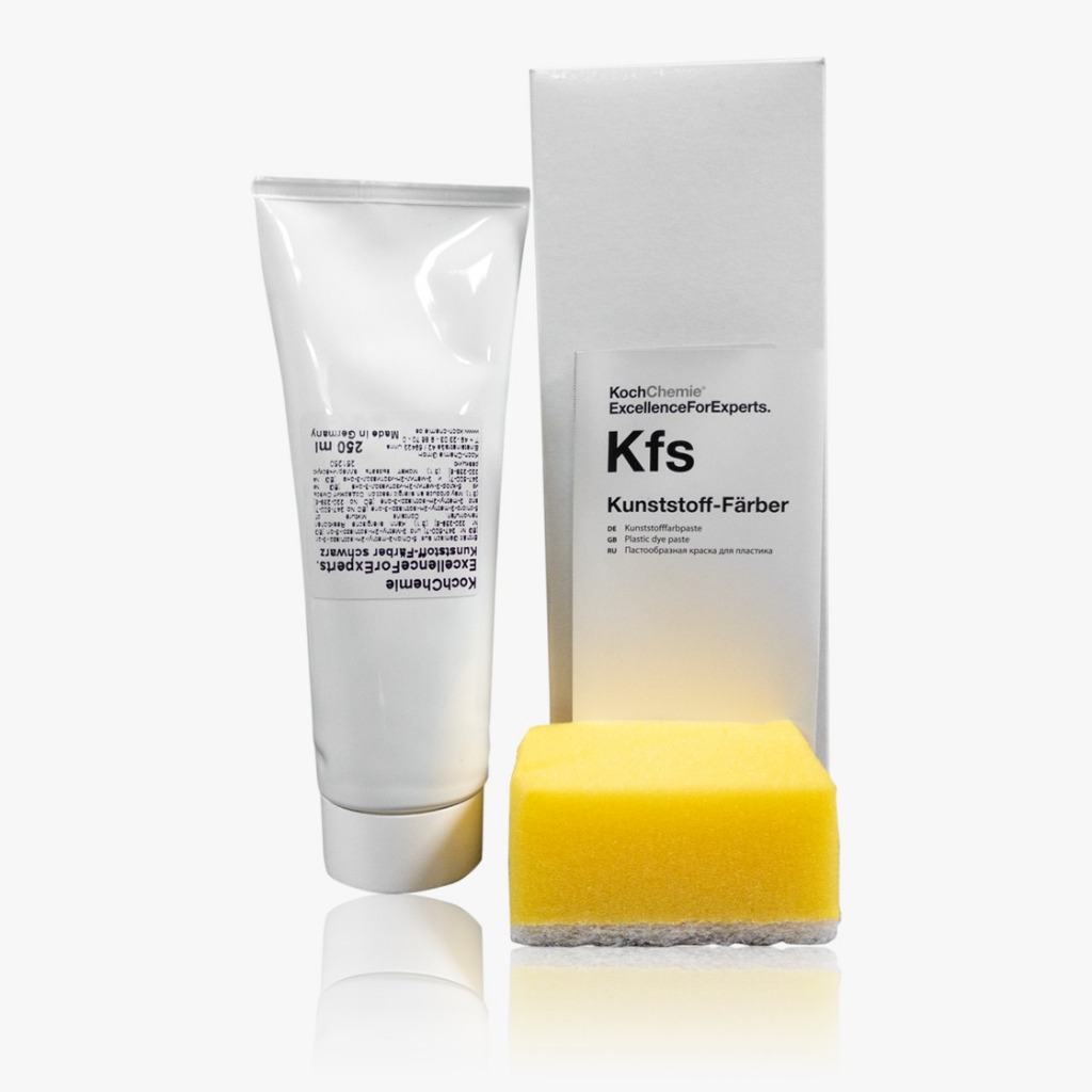KOCH-CHEMIE (KFS) PLASTIC DYE PASTE, BLACK (250ML) | BLACK PLASTIC TRIM ...