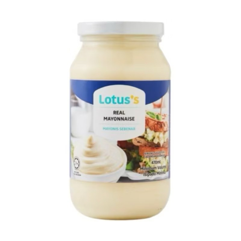 Lotus's Real Mayonnaise 470ml | Shopee Malaysia