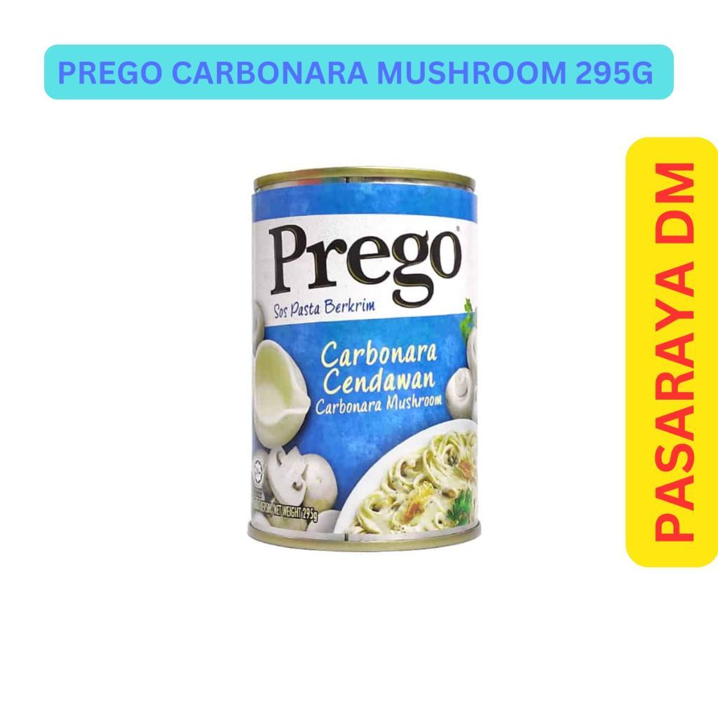 Prego Carbonara Mushroom 295g (PREGO CARBONARA MUSHROOM 295G) | Shopee Malaysia