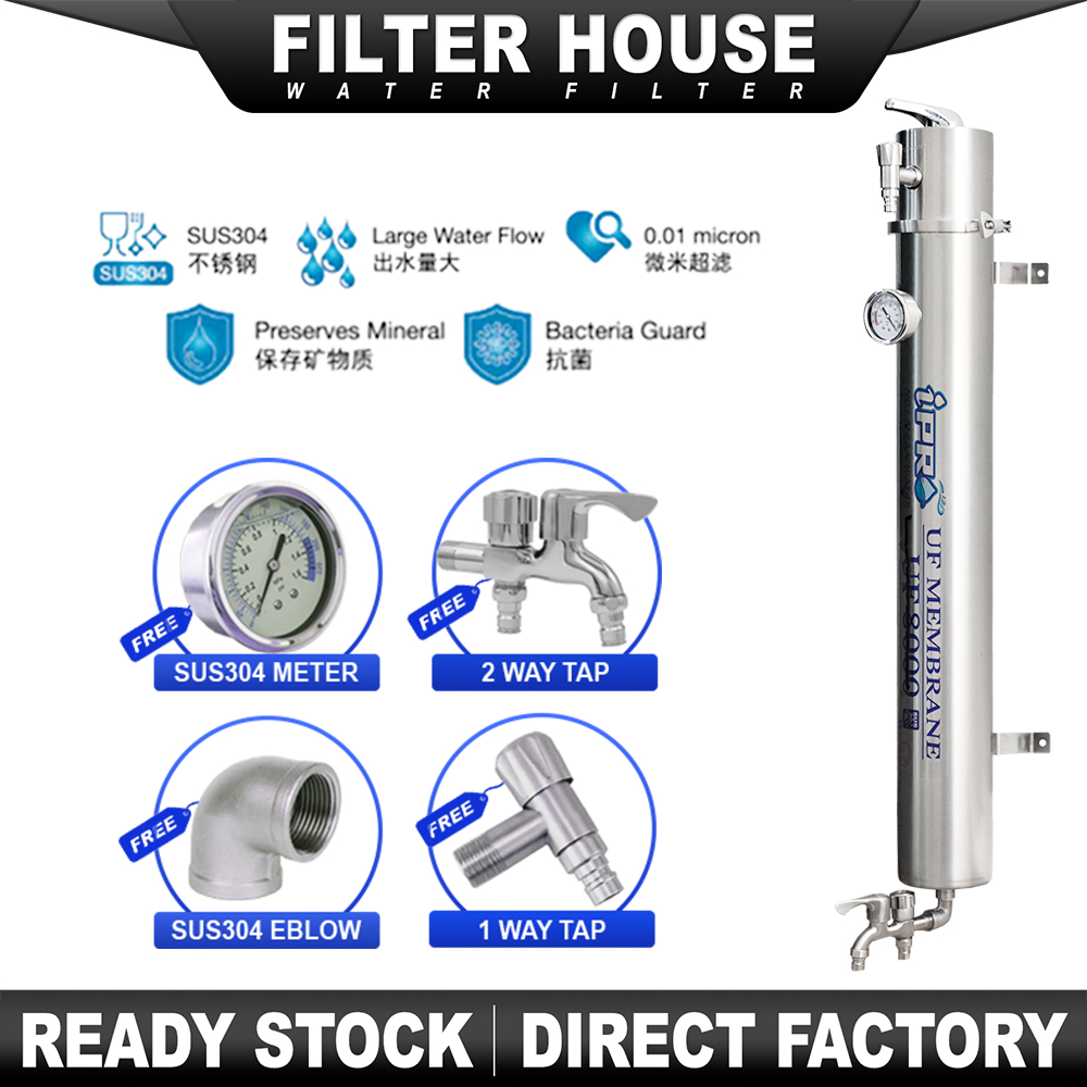 IPRO Double Backwash Outdoor Ultrafiltration Membrane Water Filter ...