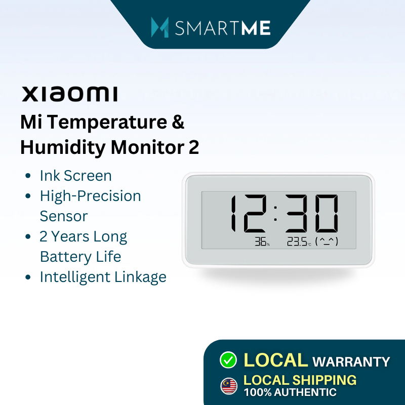 Xiaomi Mijia Bluetooth Temperature Humidity Monitor APP Control (3.7 ...