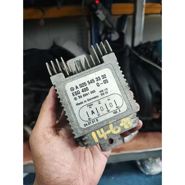 Mercedes Benz W220 Blower Motor Resistor ESG Heating Ventilation ...