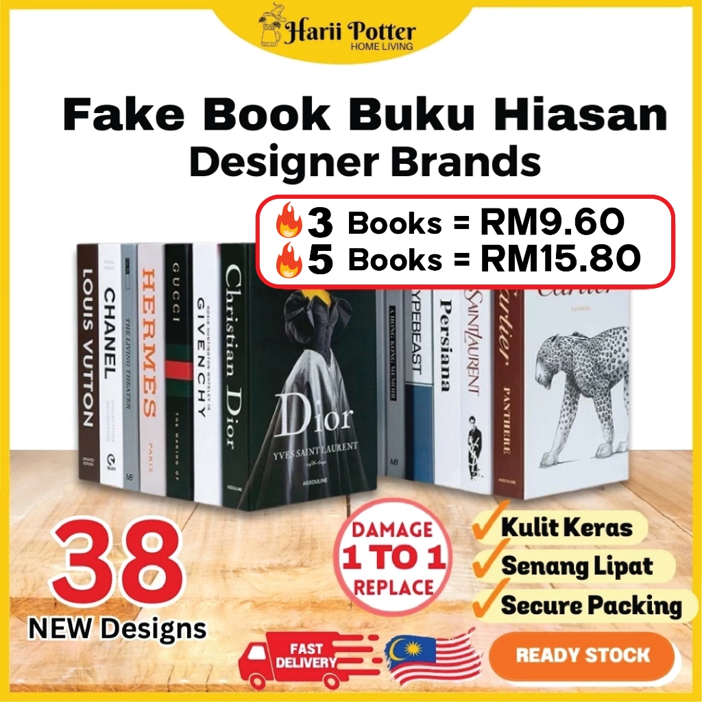 Fake Book Decorations Fake Book Display Decorative Book Fake Designer ...