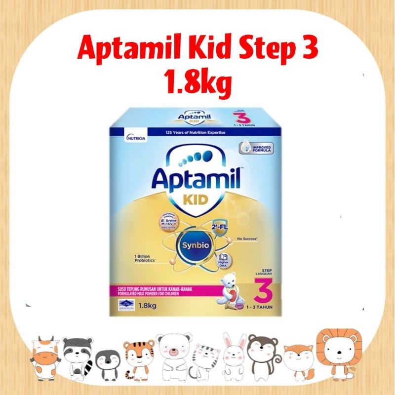 Aptamil/Aptagro Kid Step 3 Growing Up (900g/1.2kg/1.8kg) | Shopee Malaysia