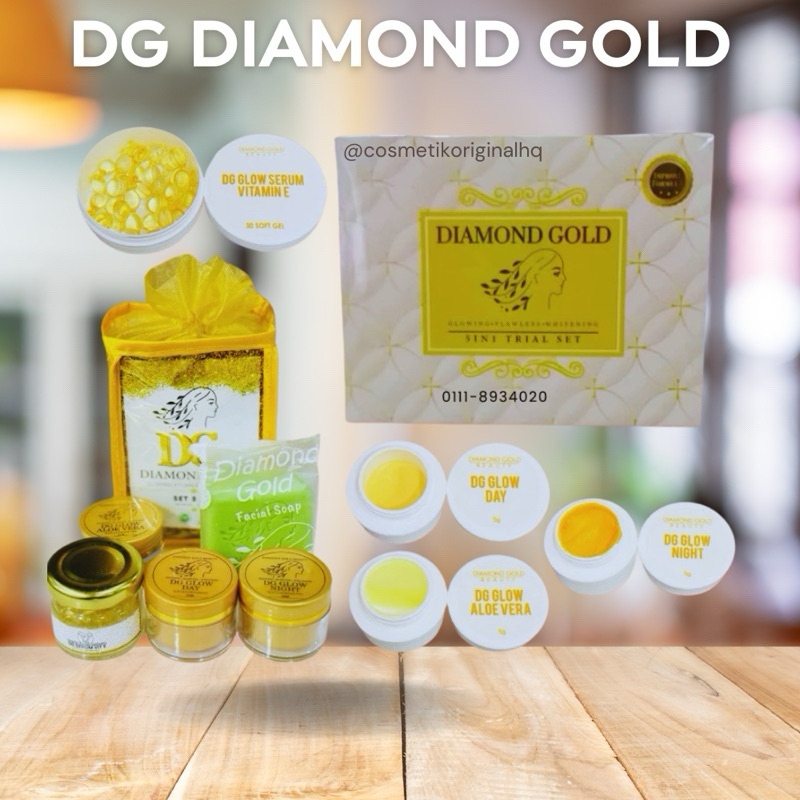DG DIAMOND GOLD UNDER HQ ORIGINAL 100% | Shopee Malaysia