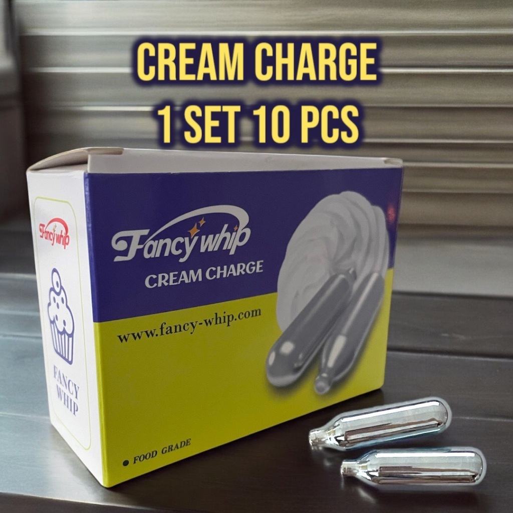 N2O Cream Chargers 8g (10PCS) | Whipped Cream Gas | Gas Krim Canister ...