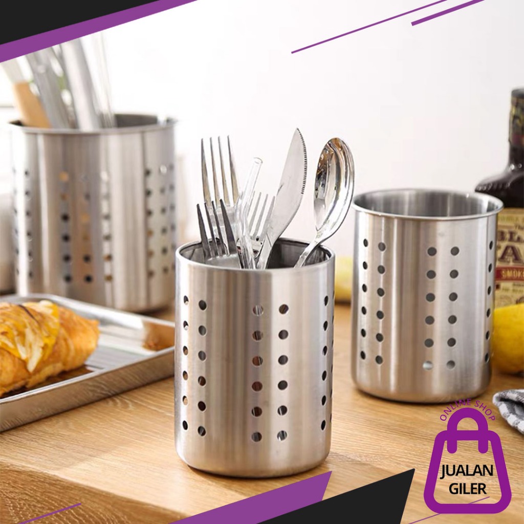 KITCHEN CUTLERY STAND KITCHEN UTENSIL RACK STAINLESS STEEL CUTLERY RACK ...