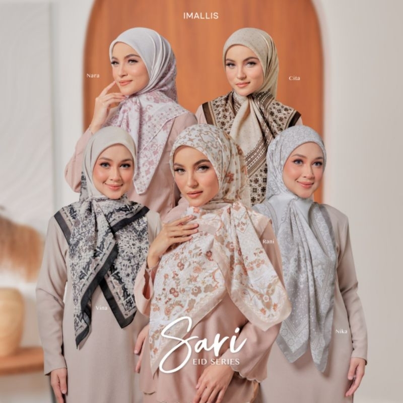 Imallis tudung bawal inaya voile premium cotton ORIGINAL READY STOK ...