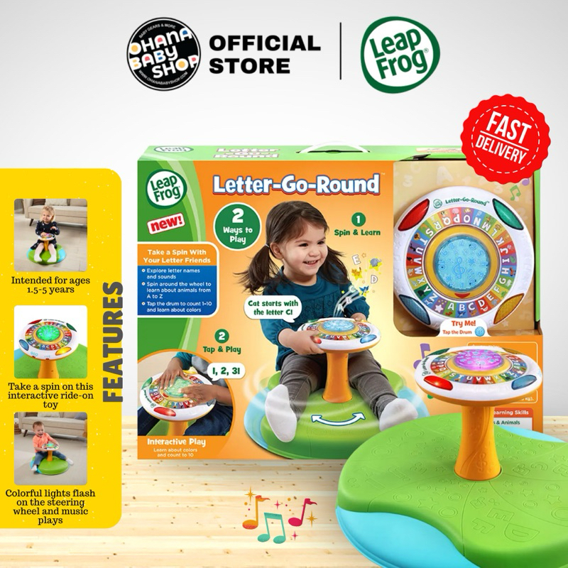 LeapFrog Letter-Go-Round | Leap Frog | Educational Toys | Shopee Malaysia