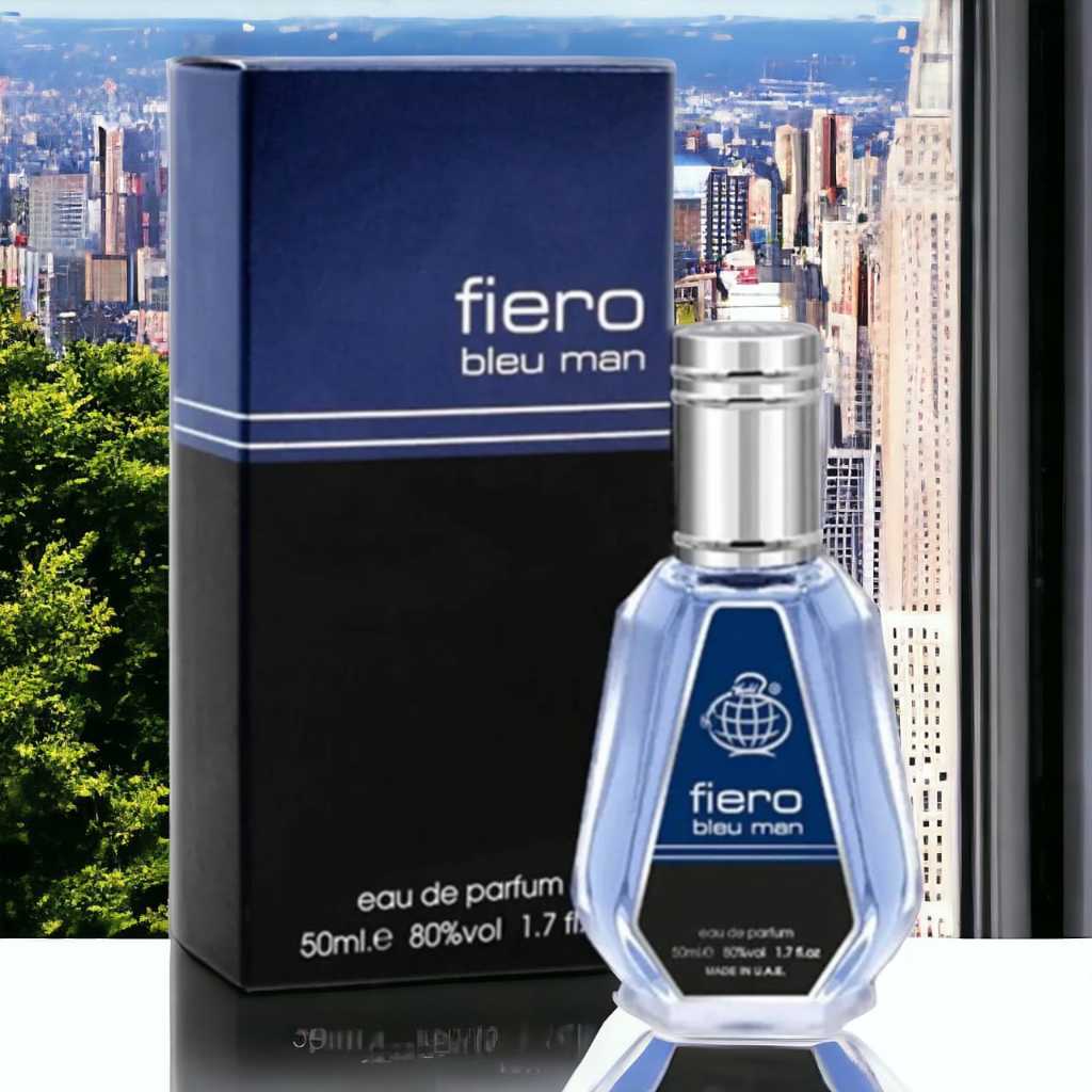 Fiero Blue Men 50ml EDP Original Perfume by Fragrance World | Shopee ...