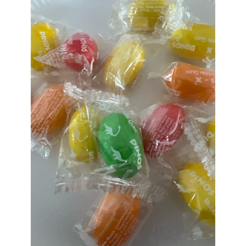 Gula gula getah DINOS-X dinousour / pelbagai perisa dan random 1 pc ...