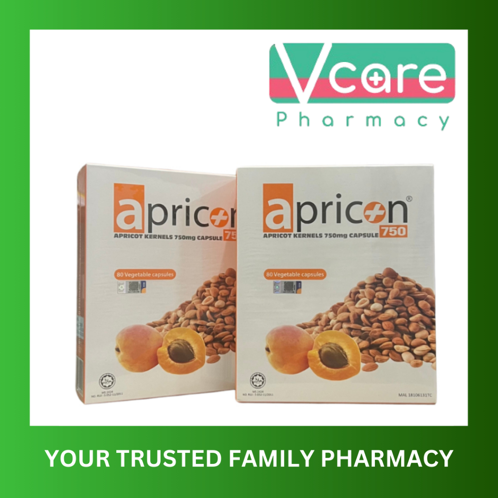 APRICON 750MG 80'S Healthcare Immunity | Shopee Malaysia
