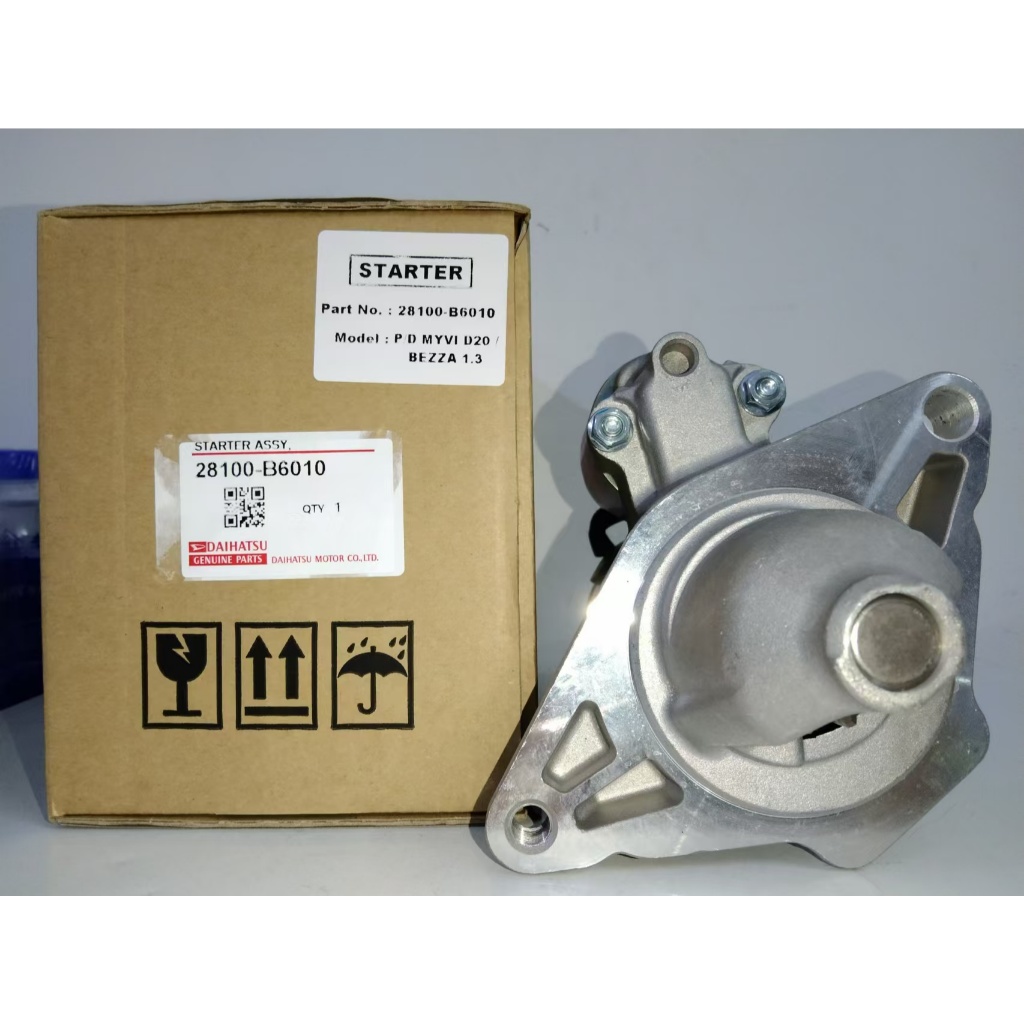STARTER PERODUA MYVI D20N 18Y", BEZZA 1.3 13T 1.0KW 12V 28100-B6010 NEW ...