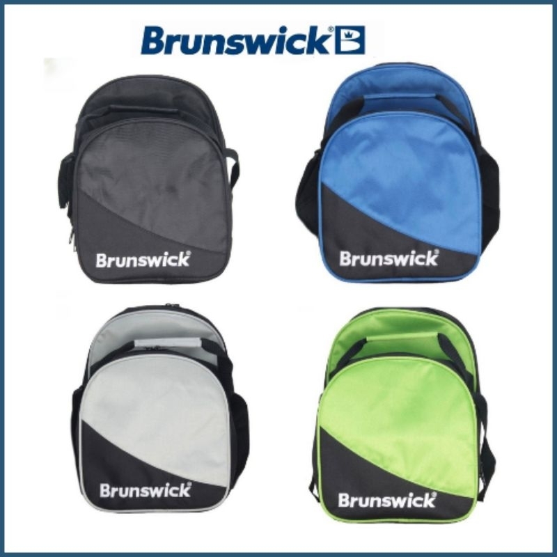 Brunswick Single Bowling Bag/Beg Bowling untuk sebiji bola | Shopee ...
