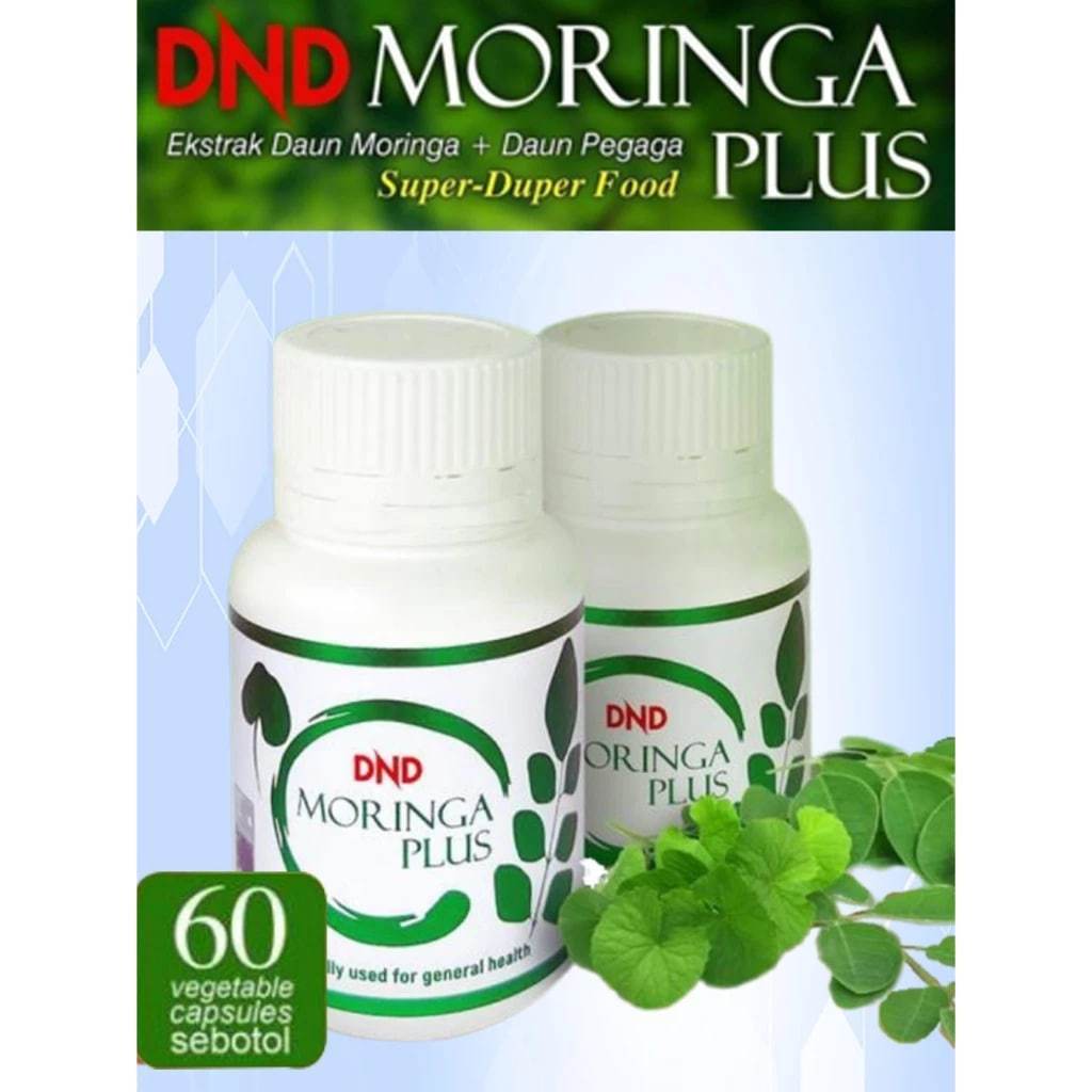 BUY 1 FREE 1 [MORINGA DND] Moringa DND Morigga Plus Capsule Original HQ ...