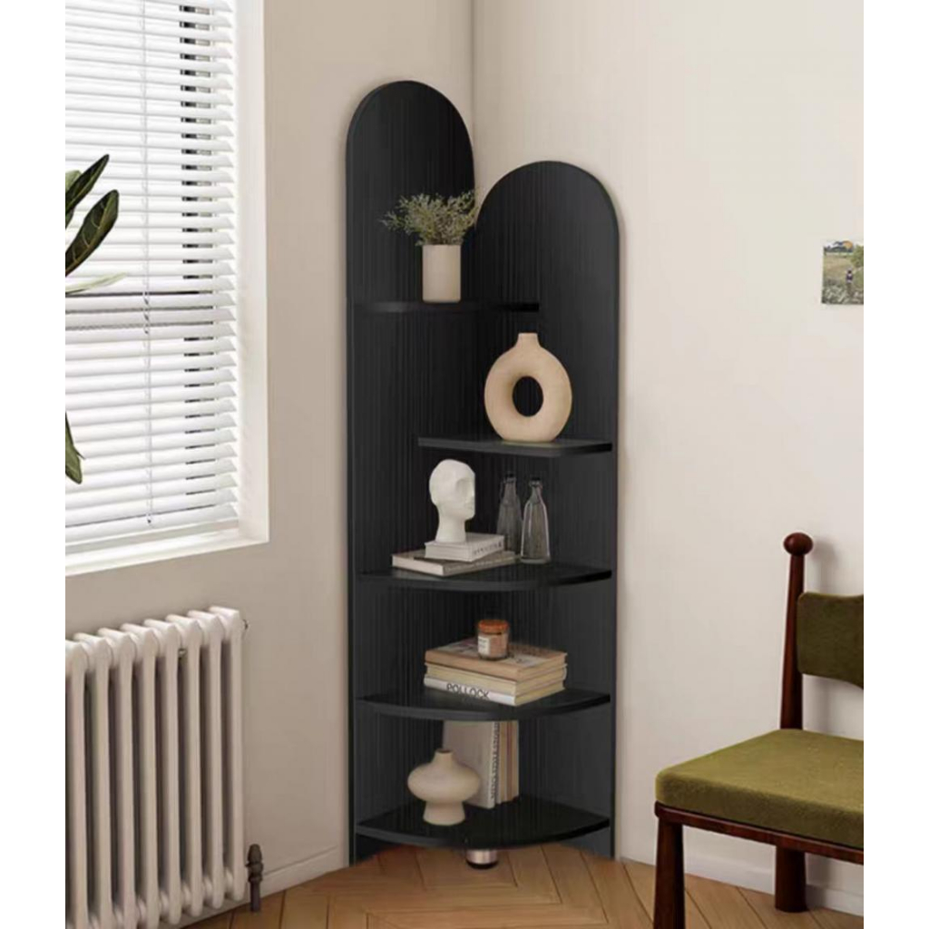 Corner Cabinet Floor Triangle Storage Rack Living Room Corner Storage ...